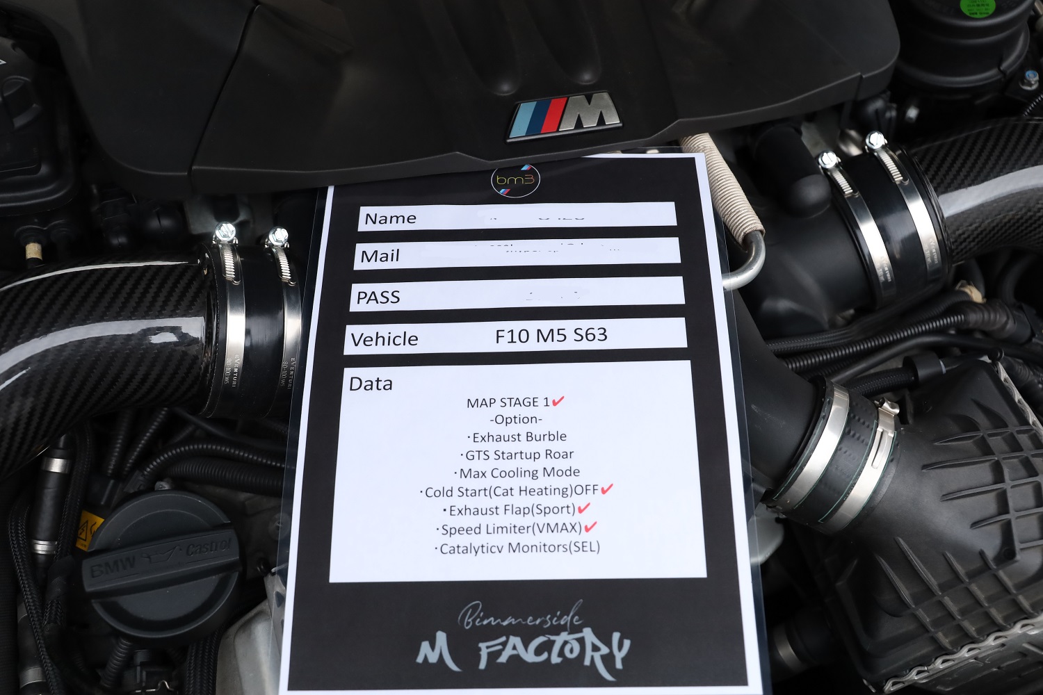 Bmw F10 M5 Bm3 Dme Tune Custom Bmw専門店 M Factory Blog